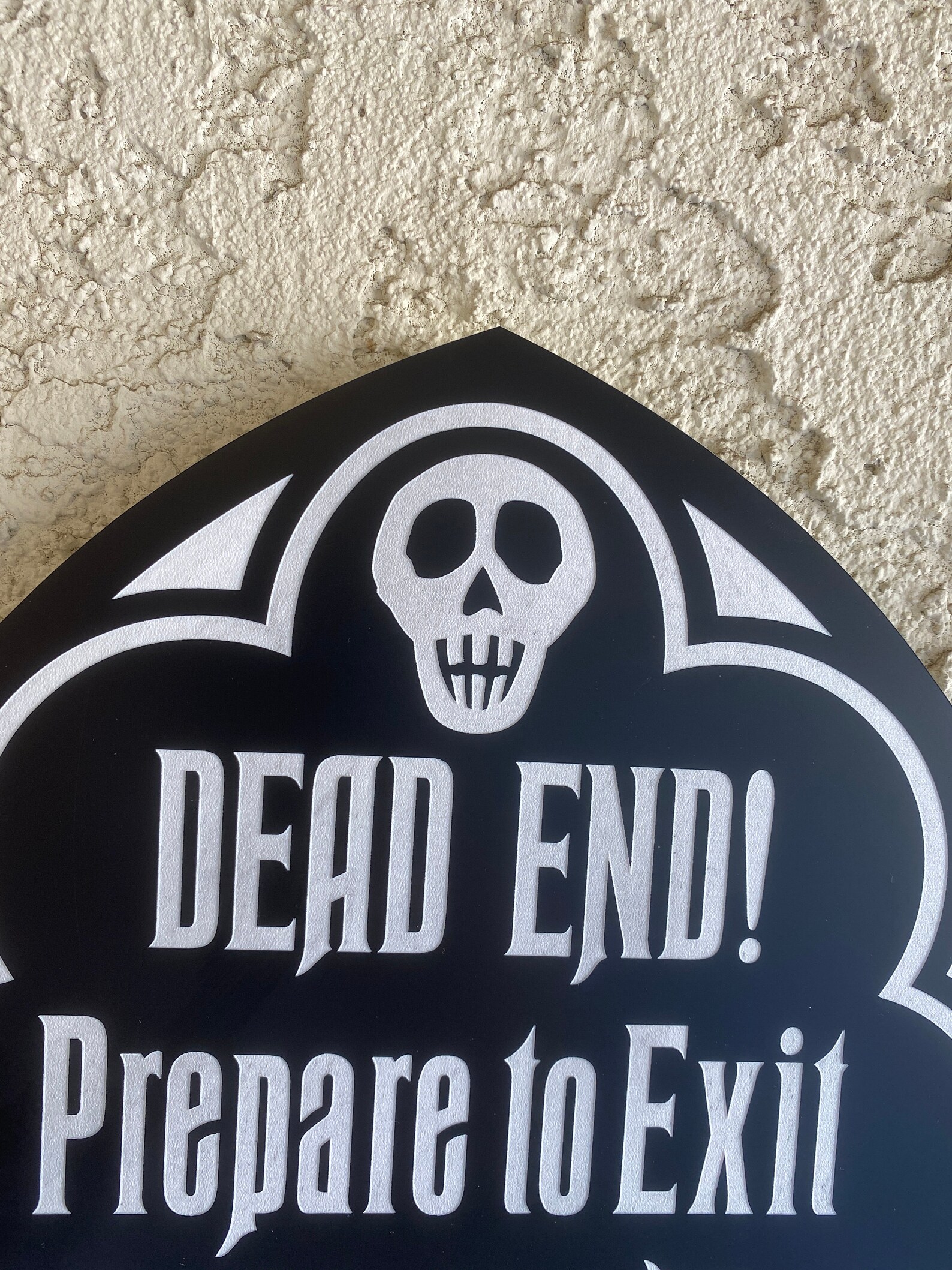 Haunted Mansion Dead End Sign - Etsy