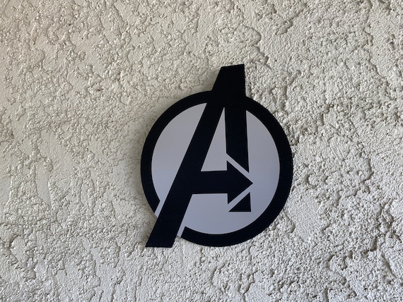 Avenger's Logo Wall Sign | Etsy