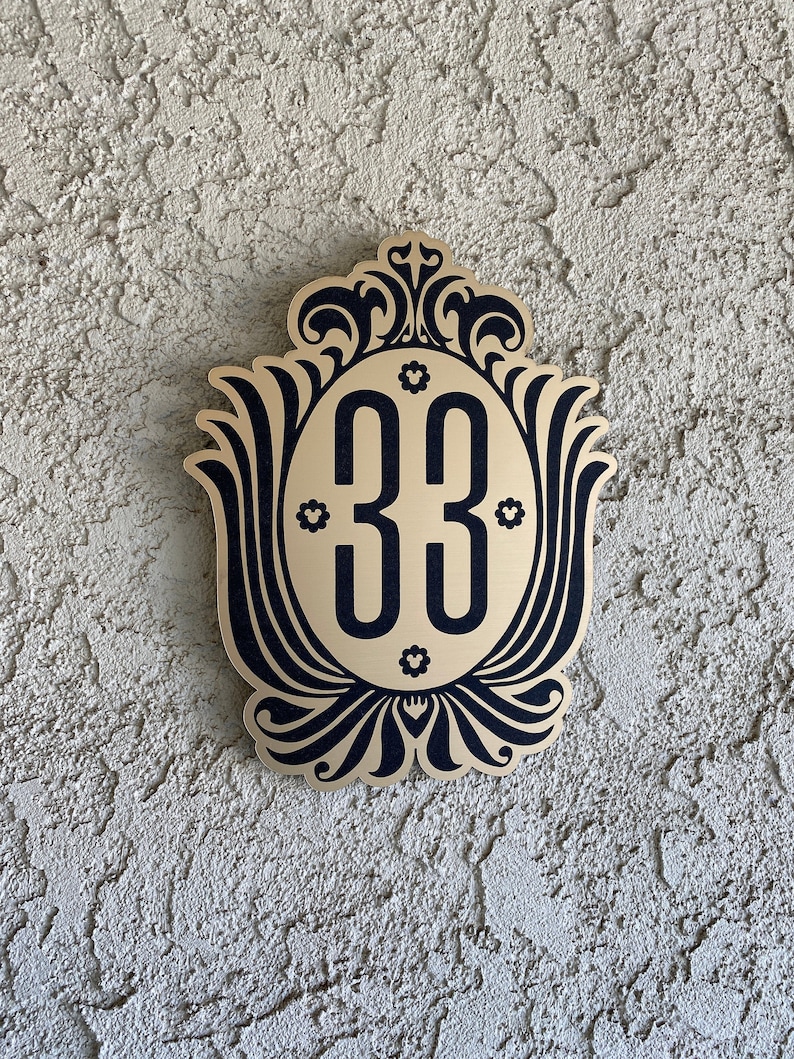 Disneyland Club 33 Sign - Etsy
