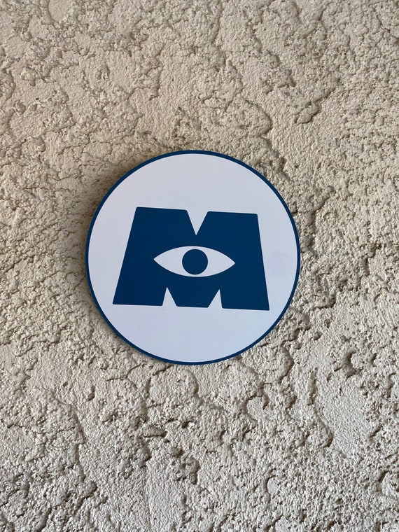 Monsters Inc Logo Sign | Etsy
