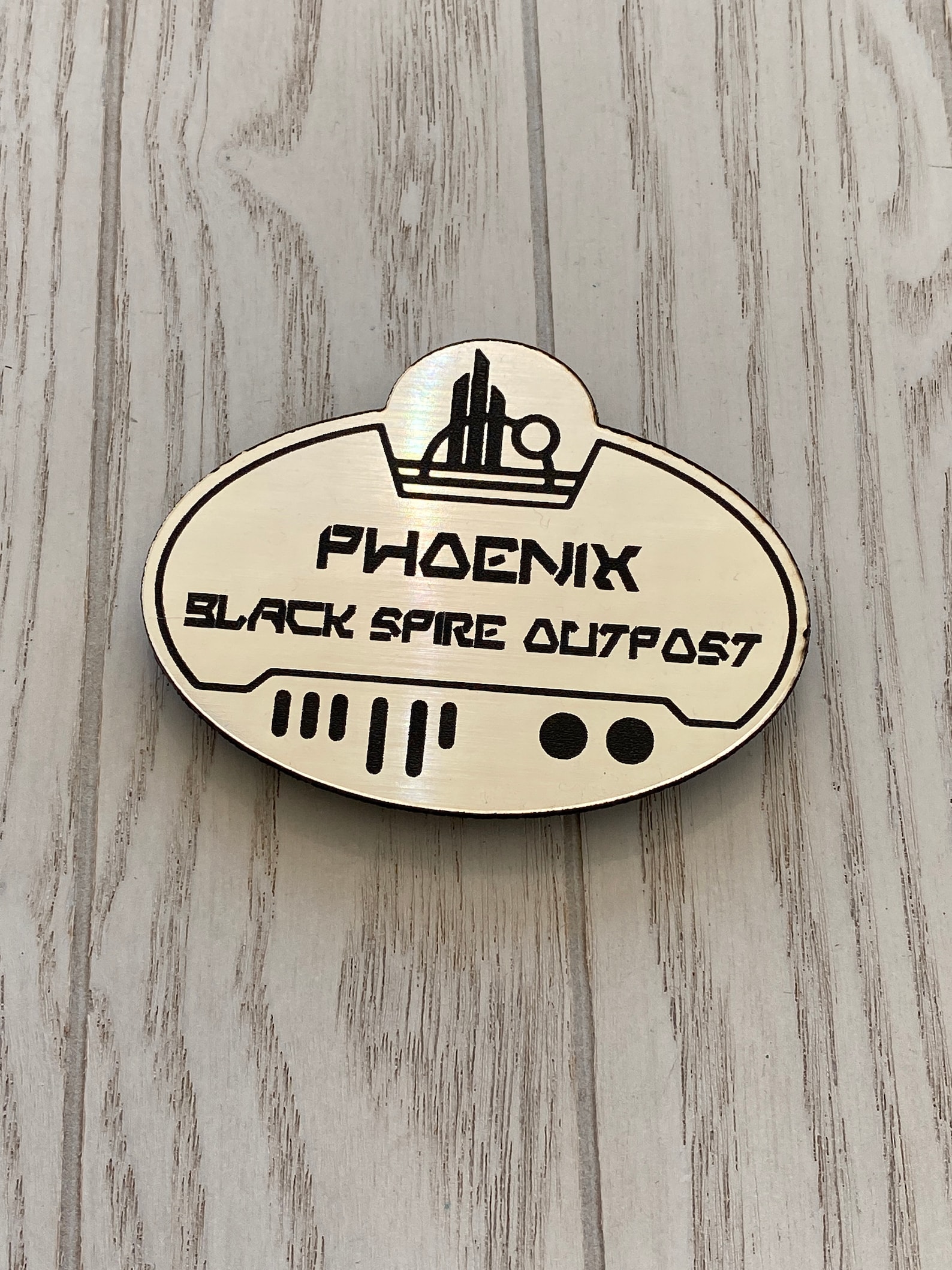 Galaxy's Edge Name Tag Wearable - Etsy