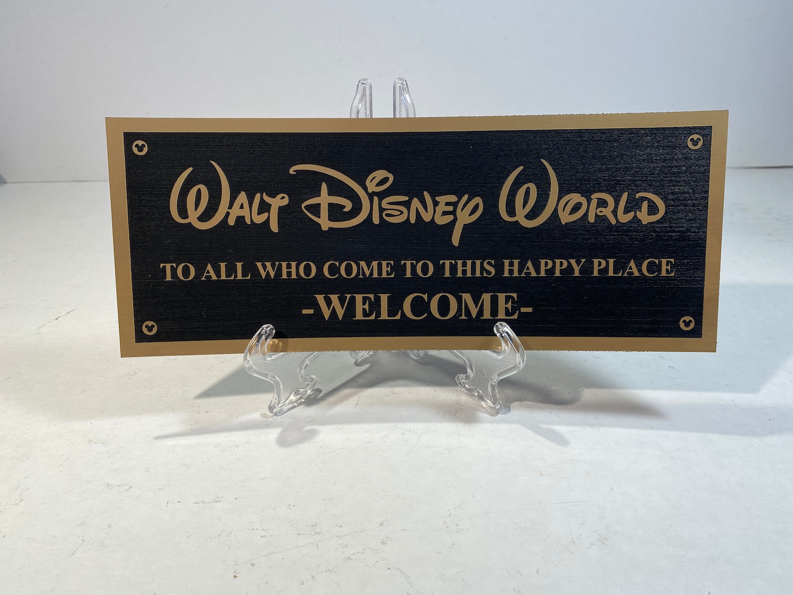 Walt Disney World Welcome Sign - Etsy