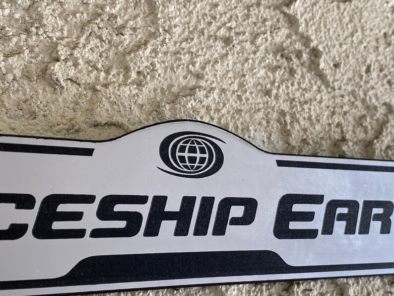 Spaceship Earth Sign | Etsy