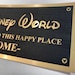 Walt Disney World Welcome Sign - Etsy
