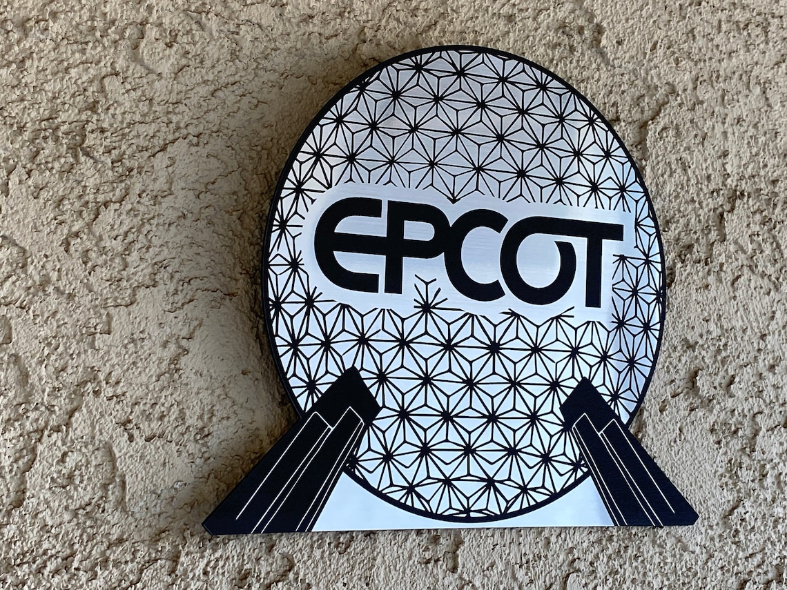 Spaceship Earth Sign - Etsy