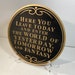 Walt Disney World Magic Kingdom Entrance Plaque - Etsy