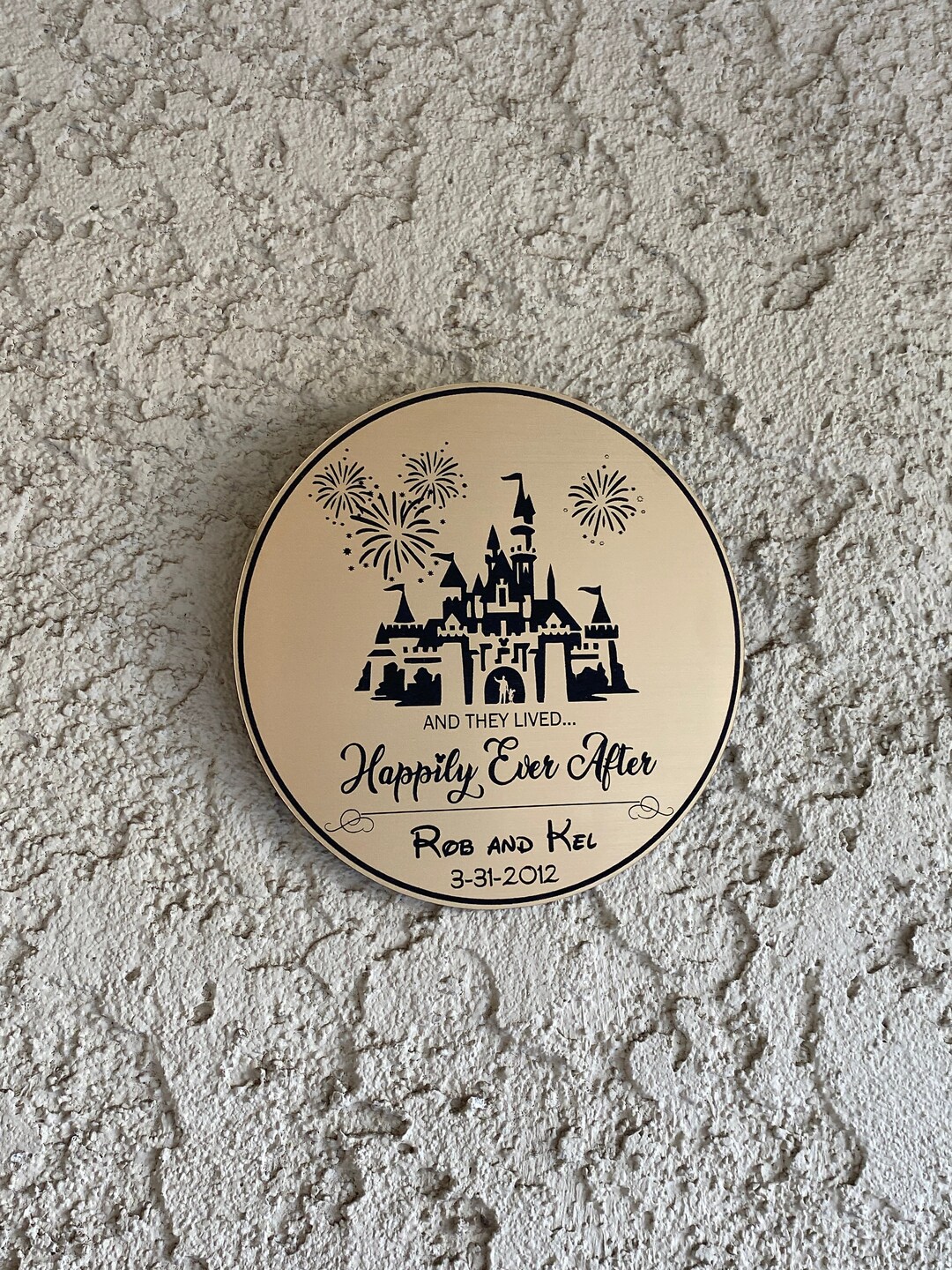 Personalized Disneyland Happily Ever After Sign - Etsy