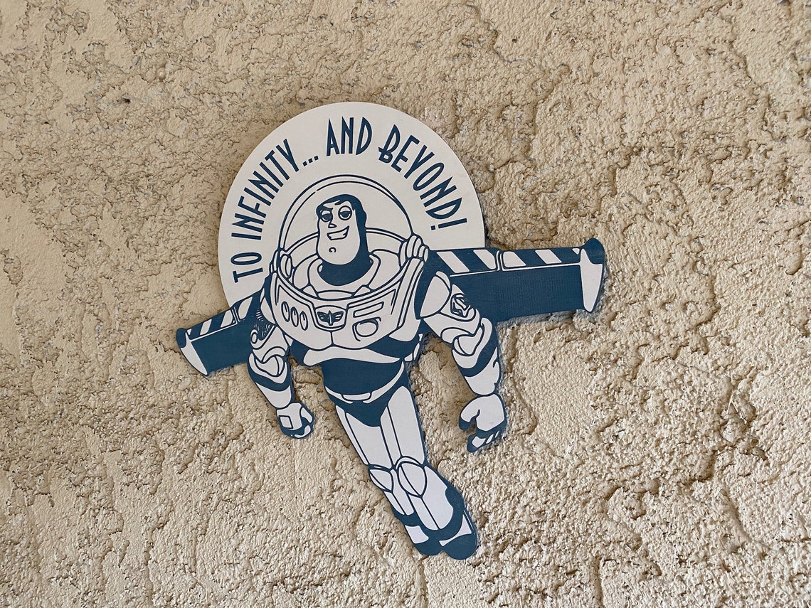 Buzz Lightyear Wall Sign | Etsy