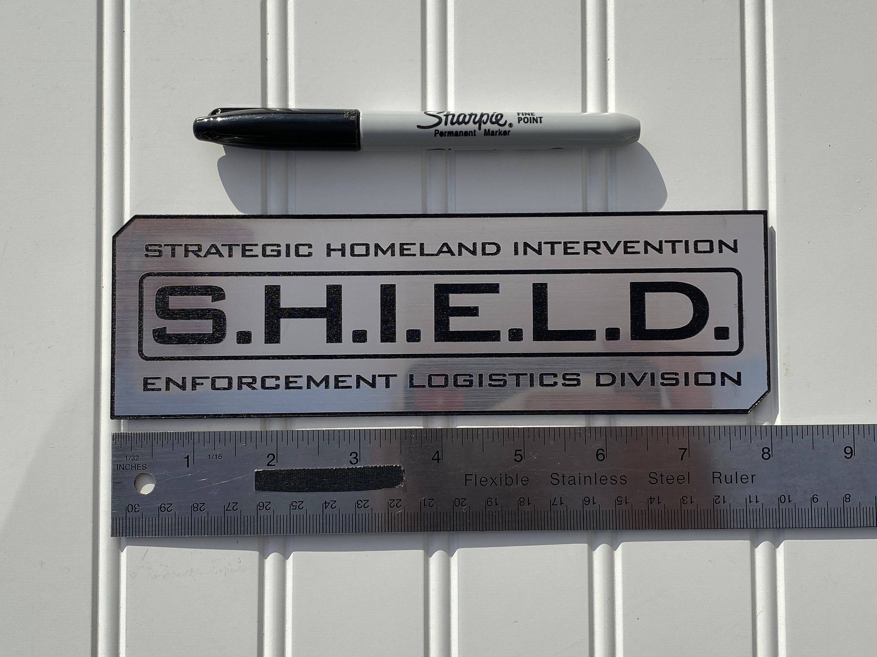 Shield Logo Sign | Etsy
