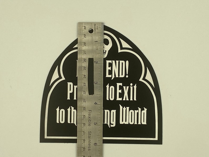 Haunted Mansion Dead End Sign - Etsy