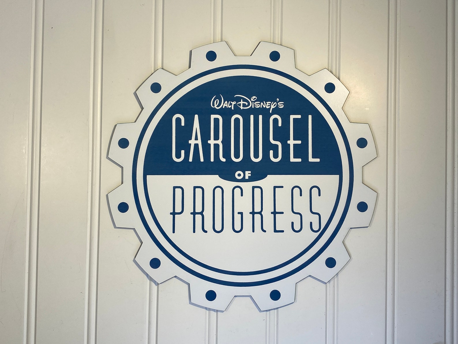 Carousel of Progress Sign - Etsy