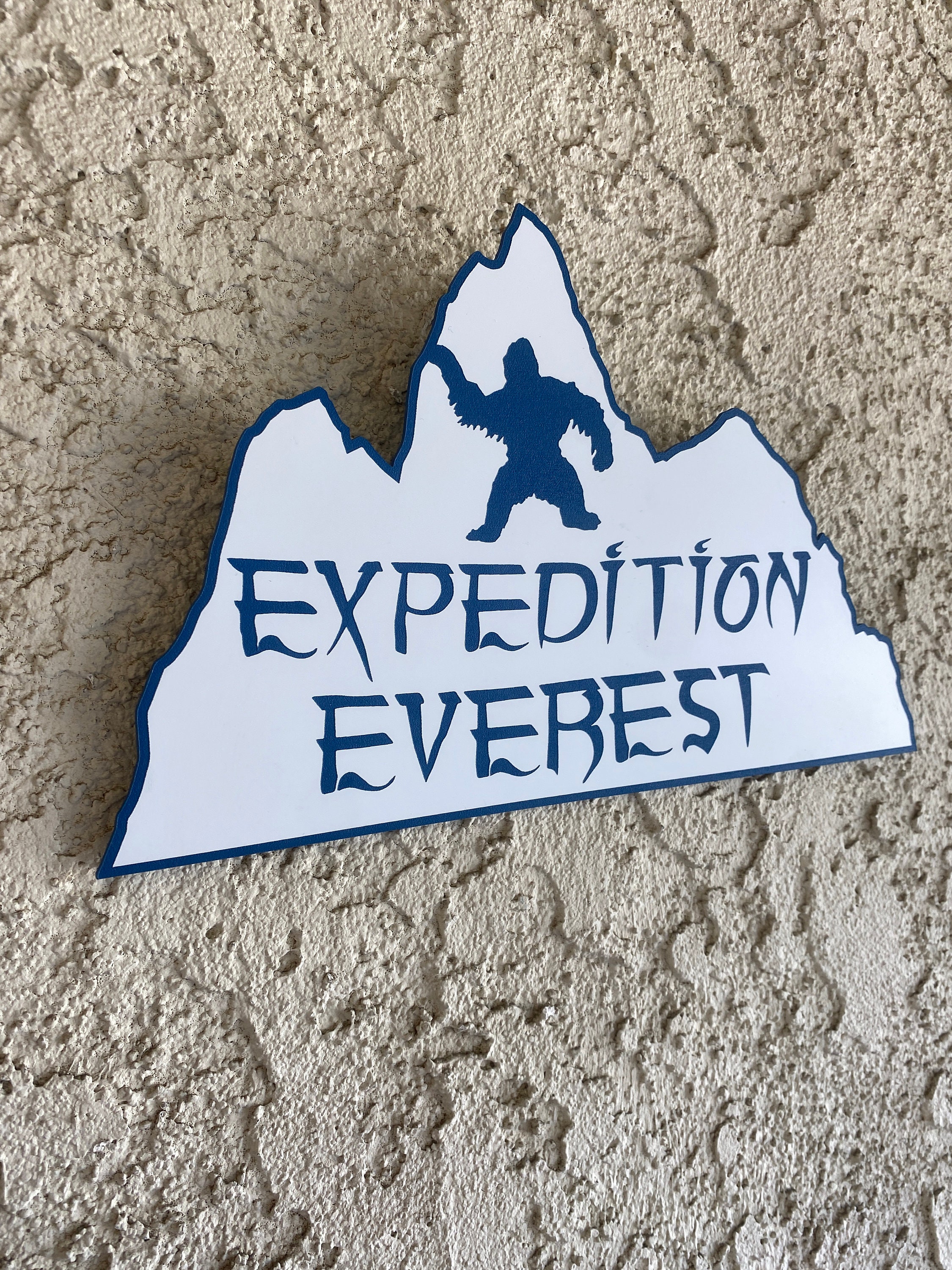 Expedition Everest Sign
