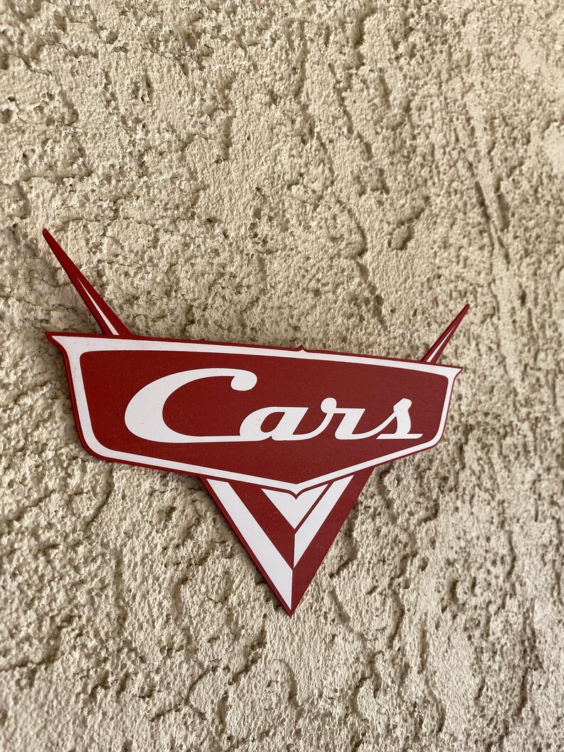Cars Logo Wall Sign - Etsy