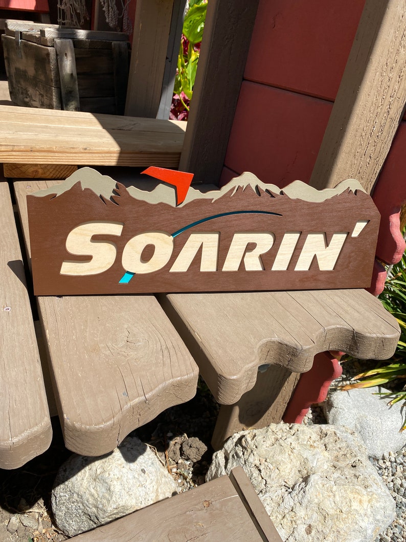 Soarin' Sign California Adventure | Etsy