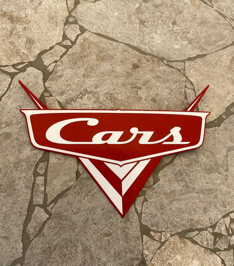 Cars Logo Wall Sign - Etsy