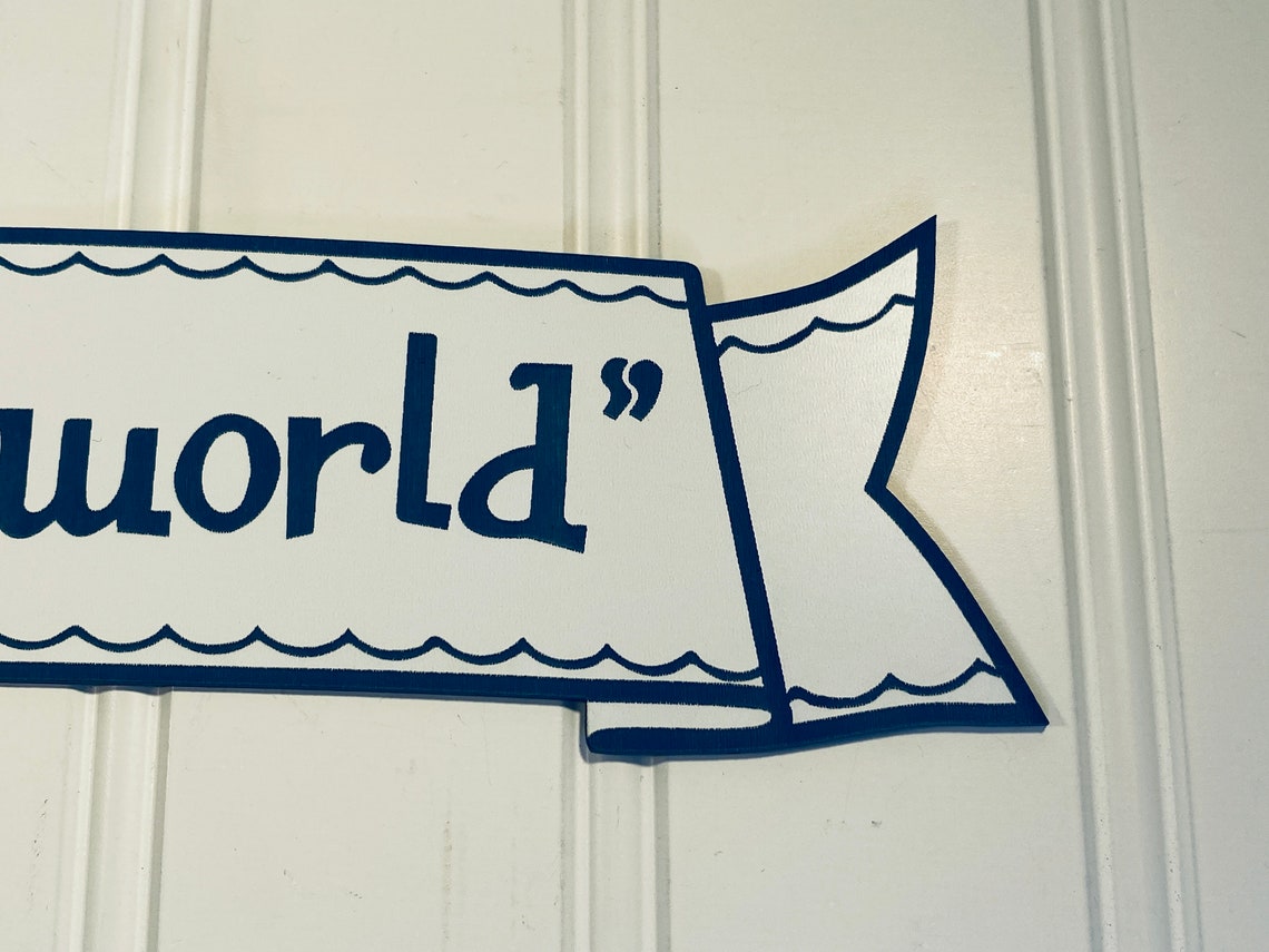 It's A Small World Sign | Etsy