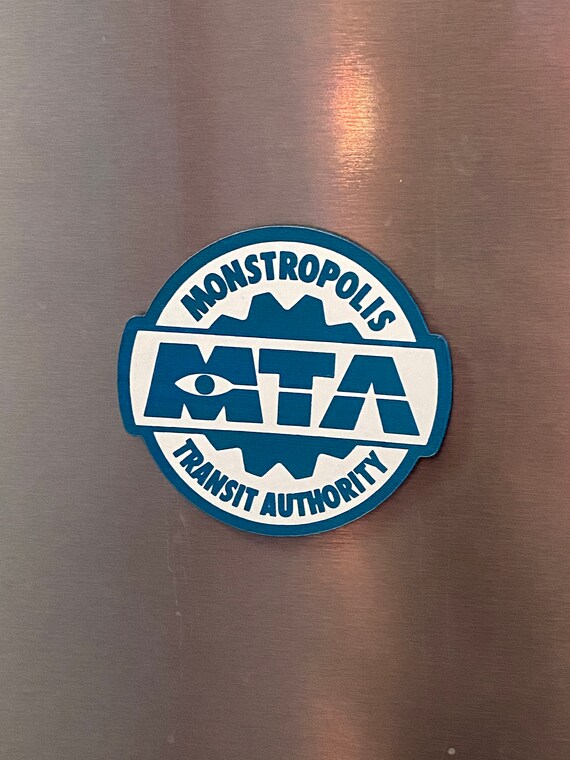 Monsters Inc MTA Magnet - Etsy