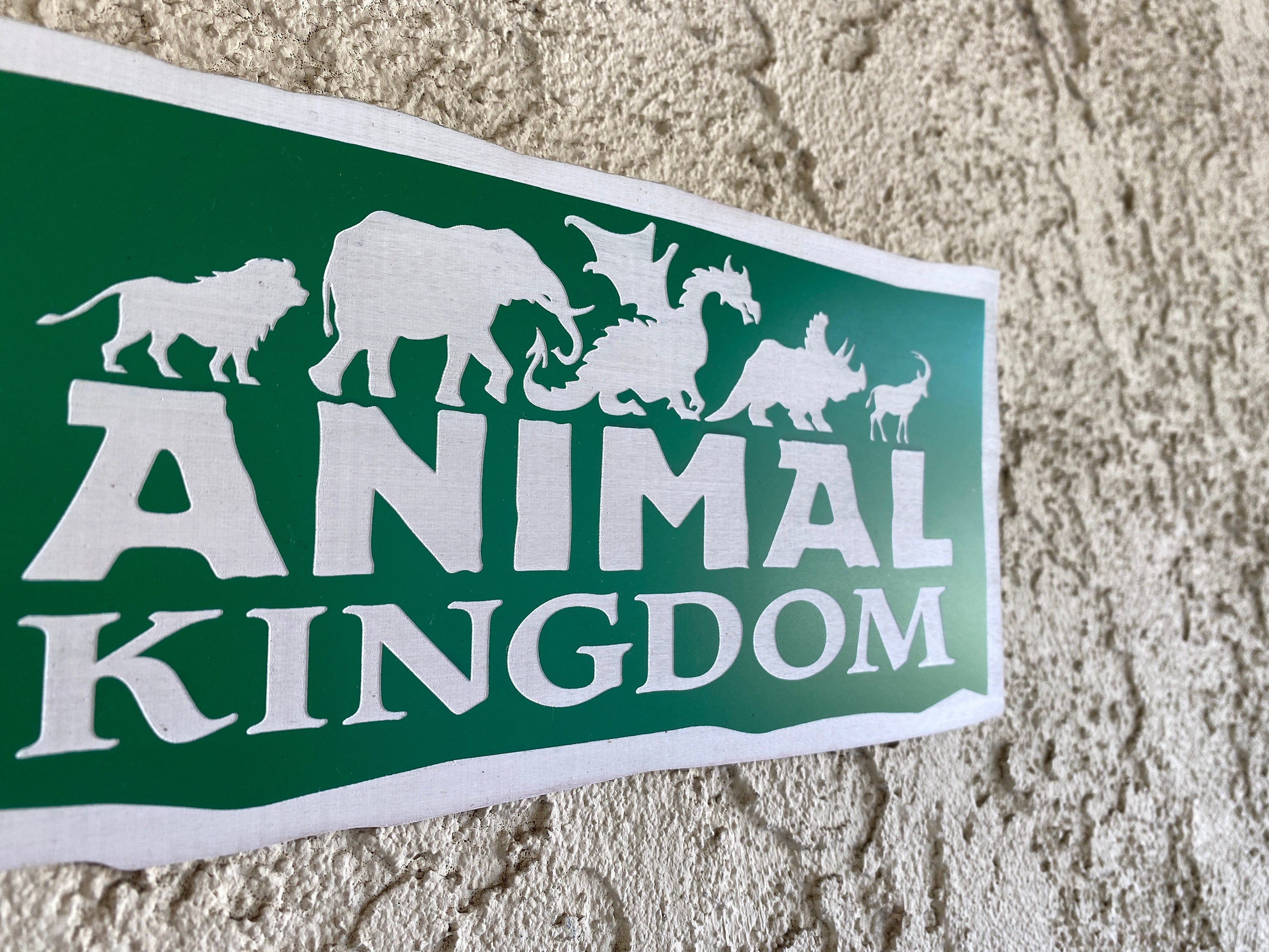 Animal Kingdom Logo Sign | Etsy