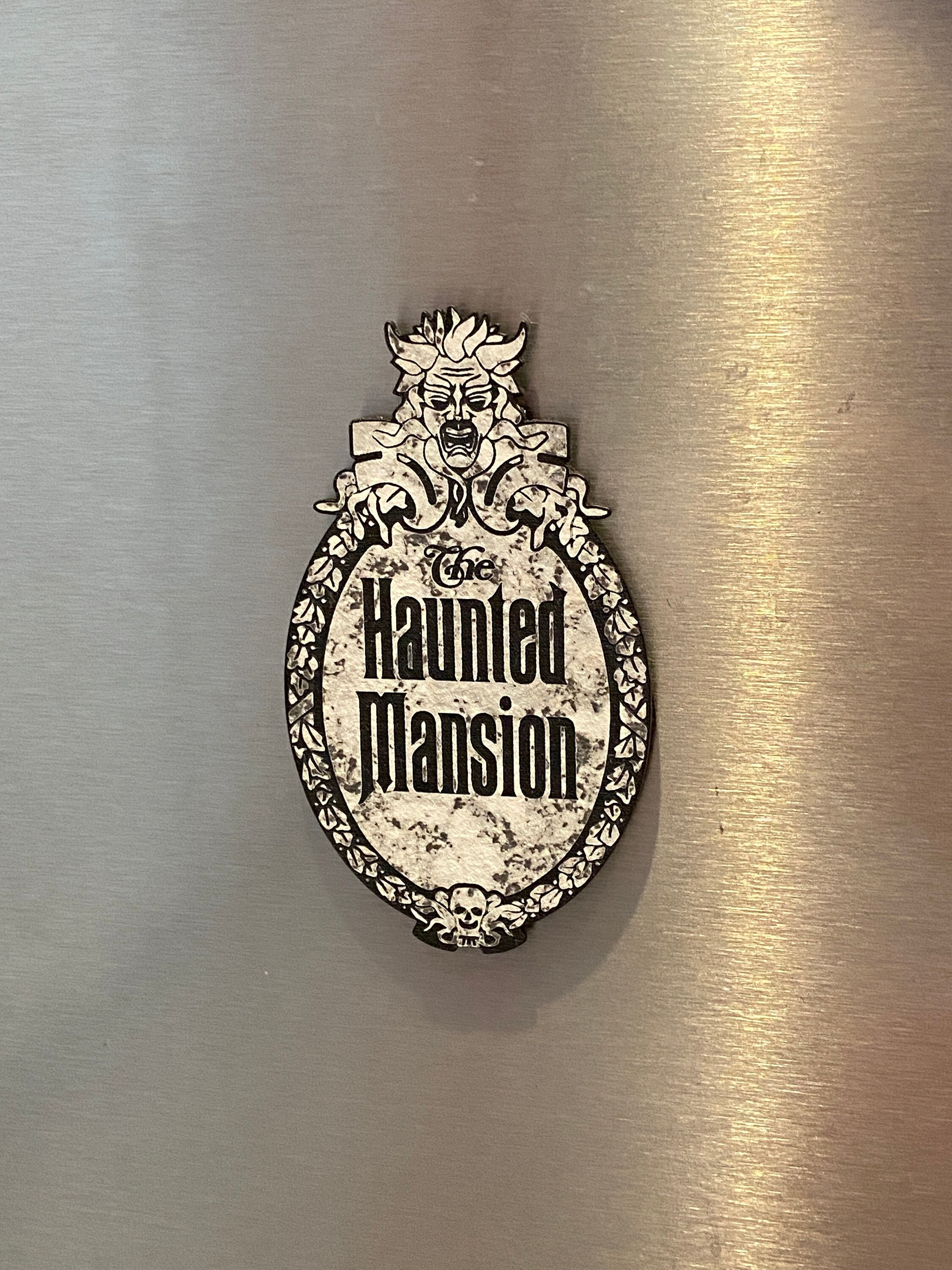 Haunted Mansion Logo Magnet - Customizable - Etsy