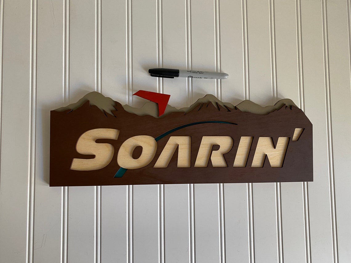 Soarin' Sign California Adventure - Etsy
