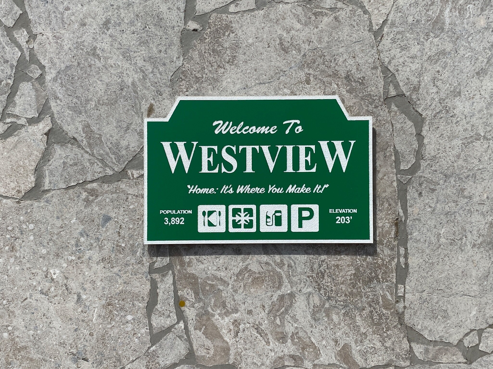Wanda Vision Westview Sign Magnet - Etsy.de