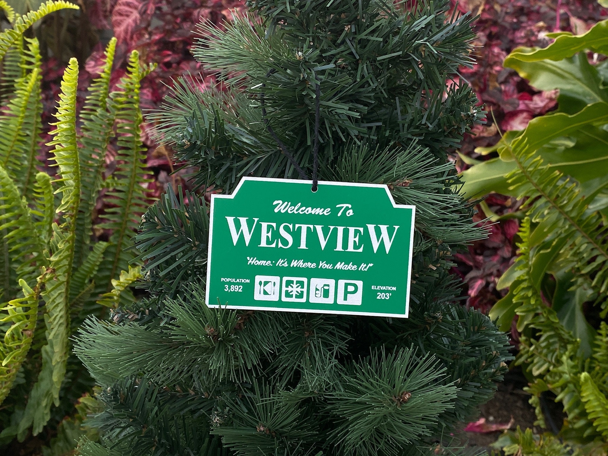 Wanda Vision Westview Sign Ornament - Etsy