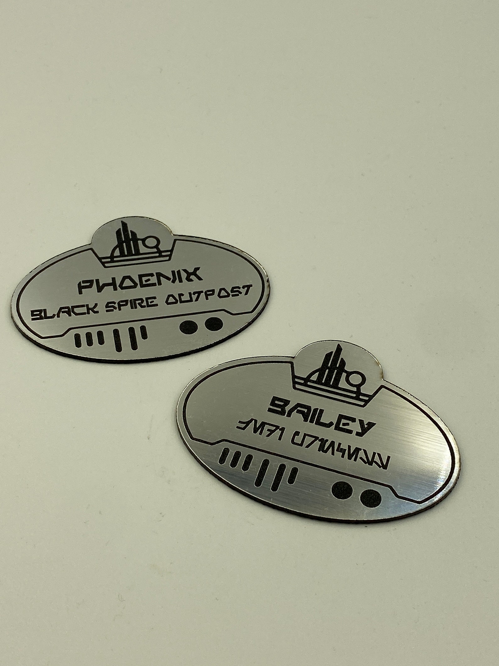 Galaxy's Edge Name Tag - Wearable - Etsy