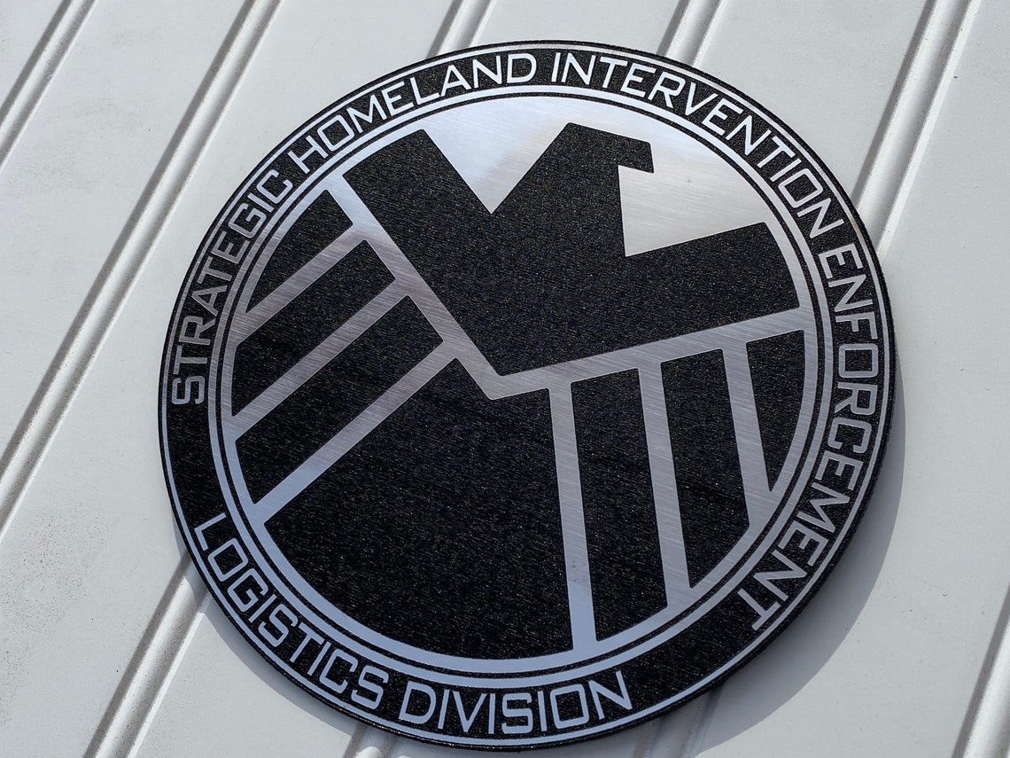 S.H.I.E.L.D. Logo Sign | Etsy