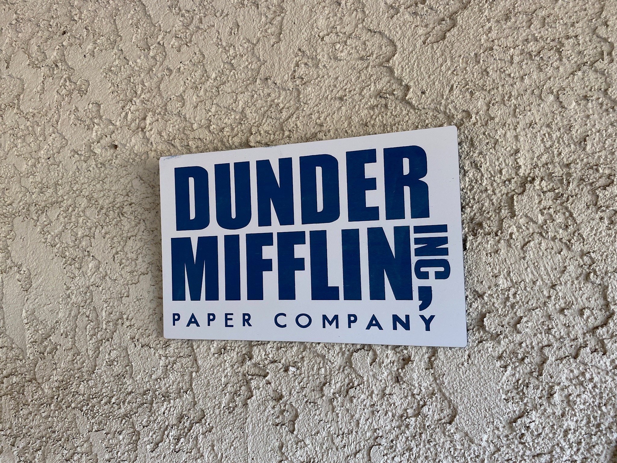 Dunder Mifflin Sign the Office | Etsy