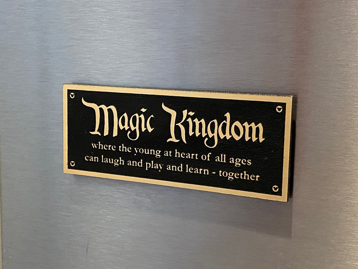 Disney Welcome Magnets - Etsy