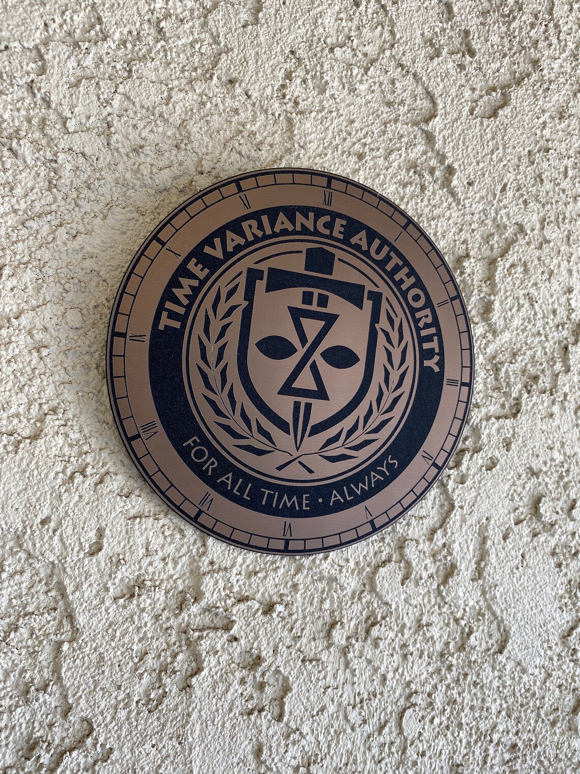 Time Variance Authority Sign - Etsy