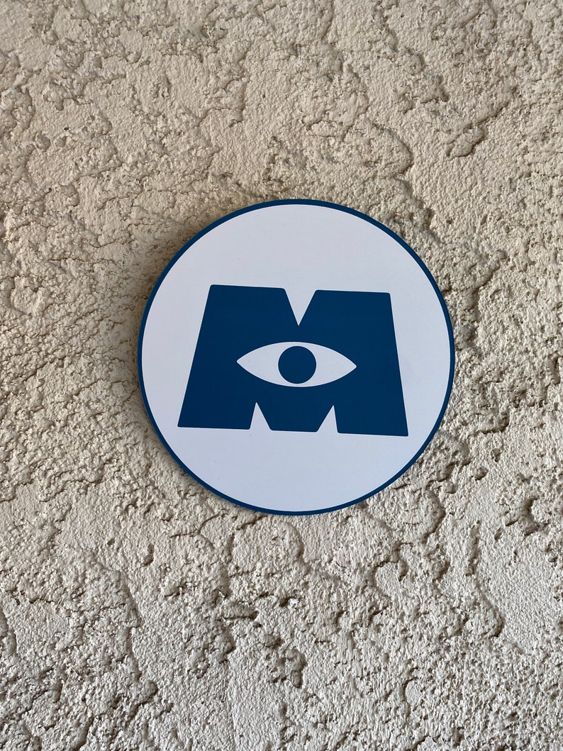 Monsters Inc Logo Sign | Etsy