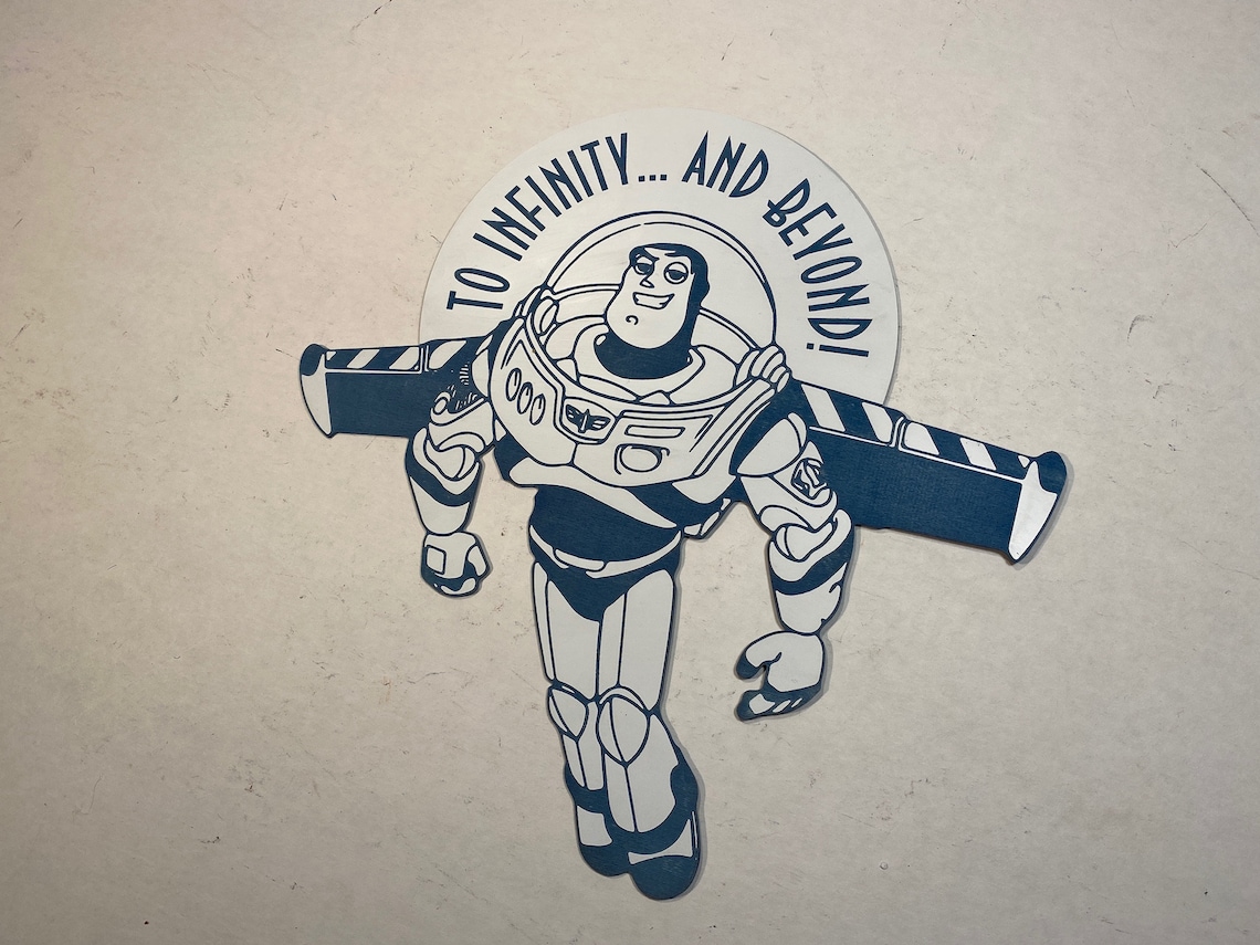 Buzz Lightyear Wall Sign | Etsy