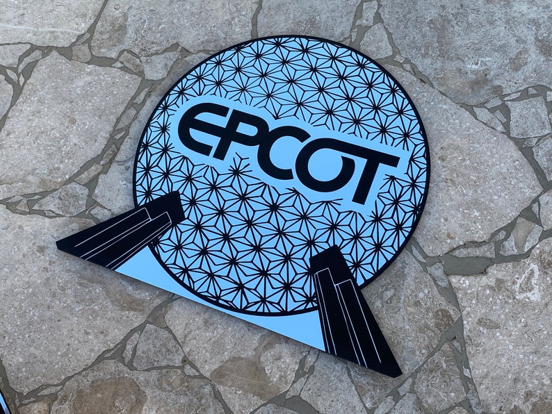 Spaceship Earth Sign - Etsy