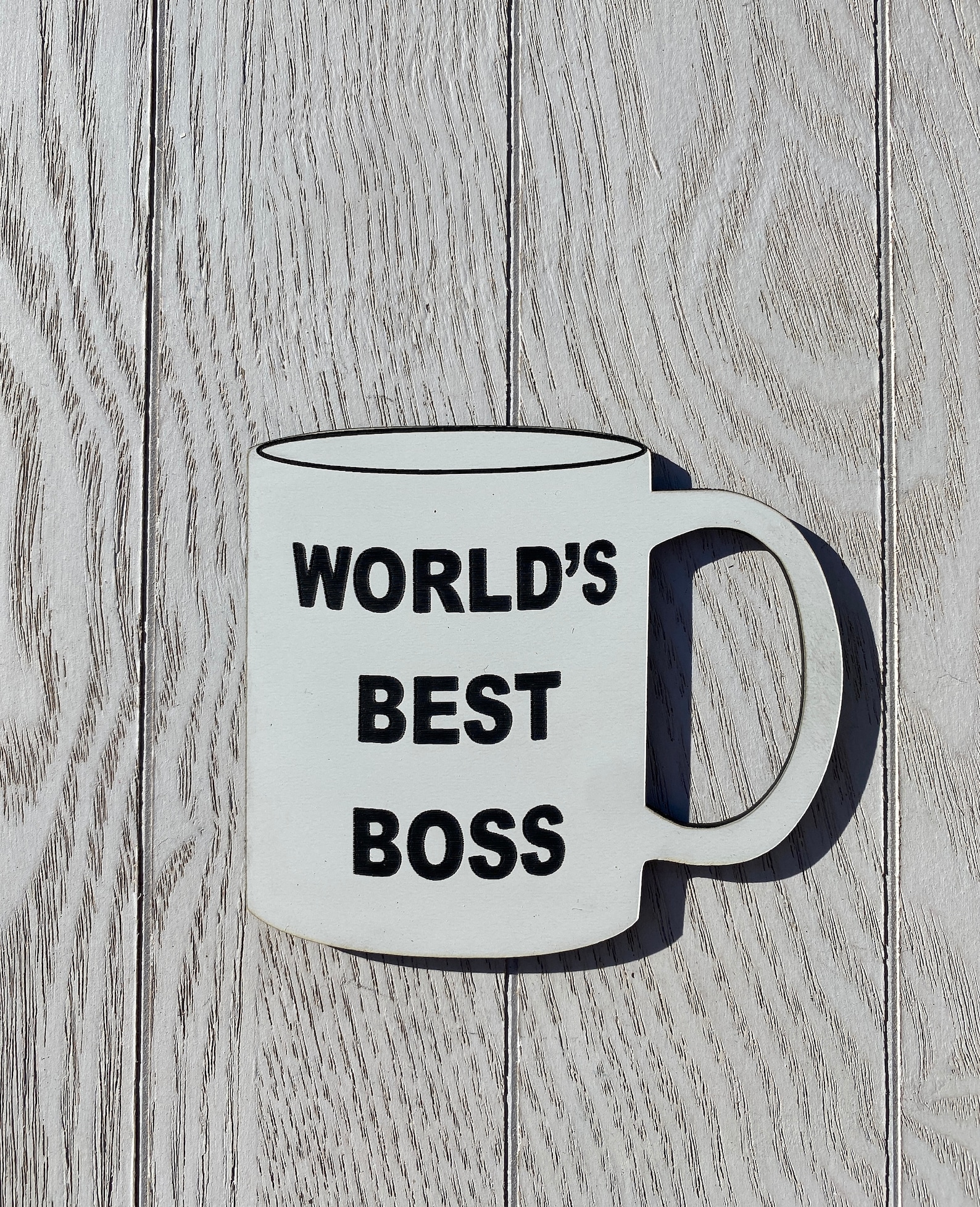 The Office Inspired World's Best Boss Mug Magnet - Etsy