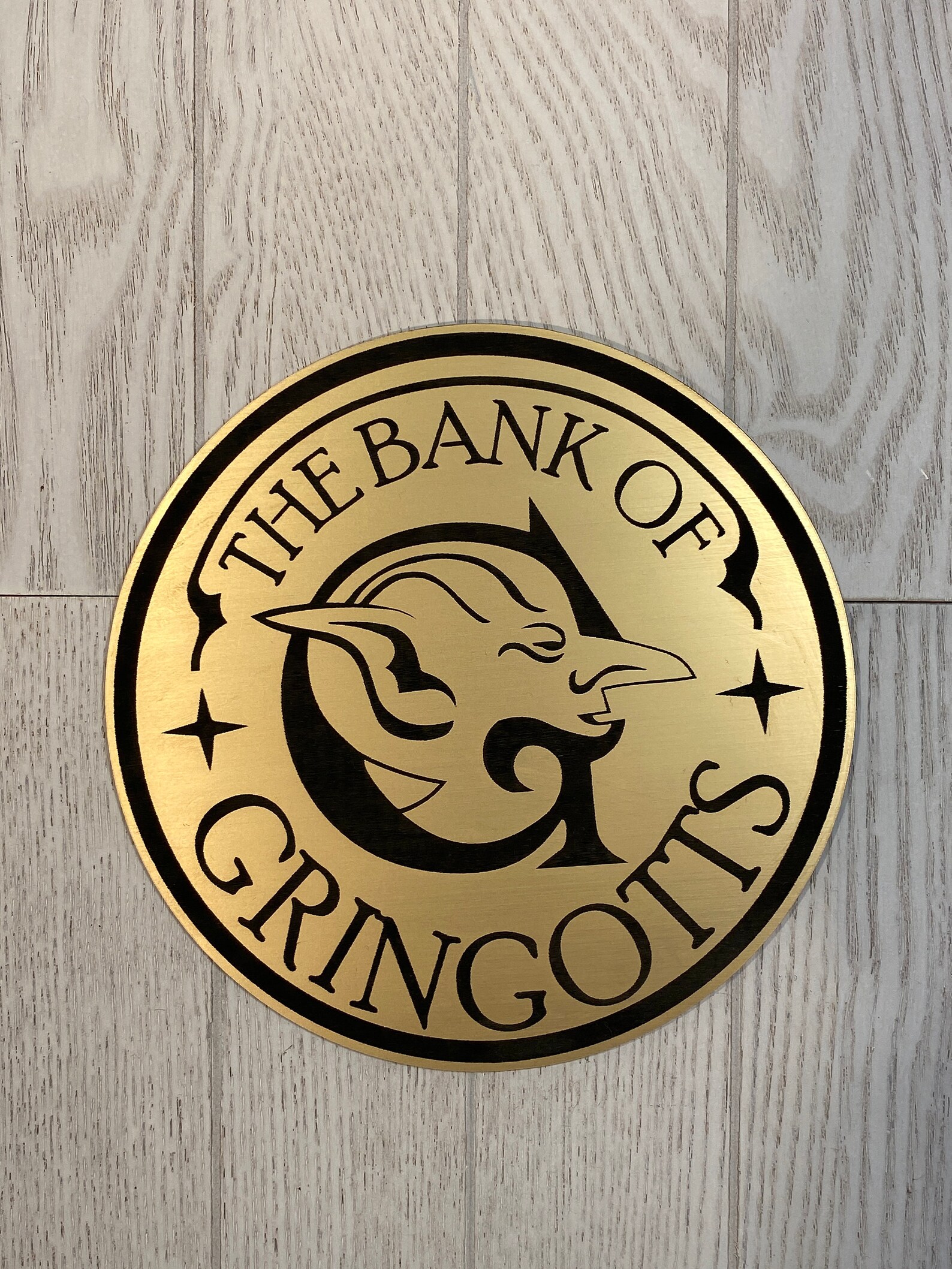 Gringott's Bank Sign | Etsy