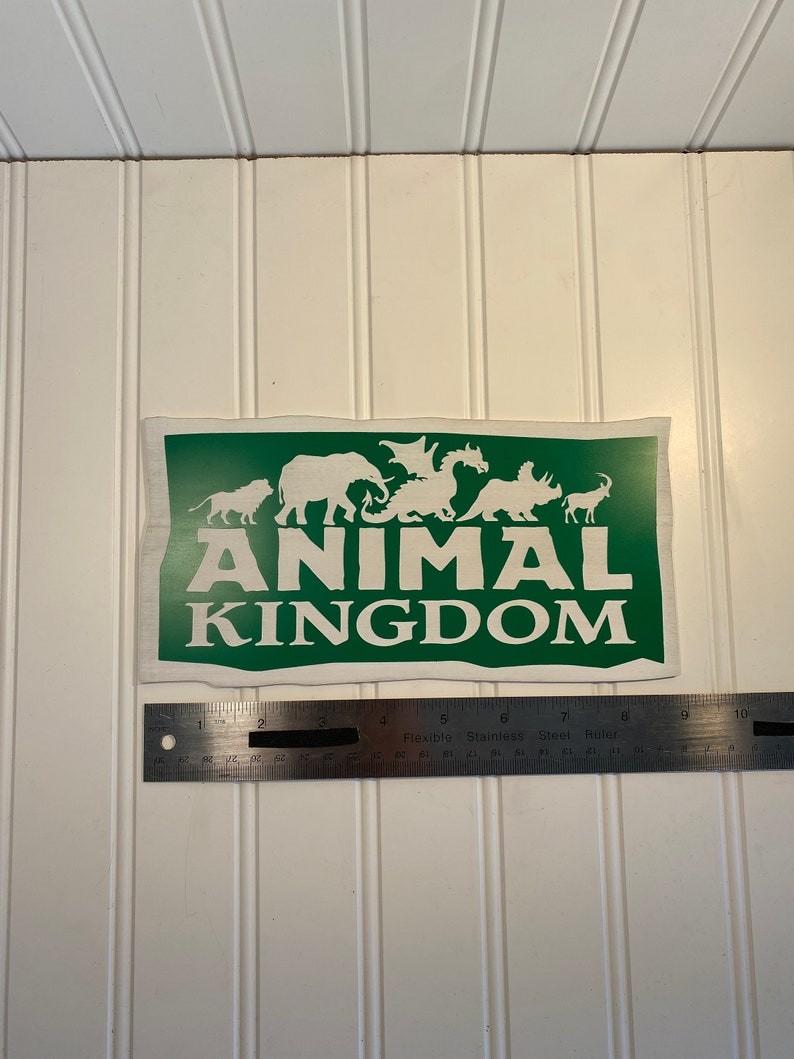 Animal Kingdom Logo Sign - Etsy