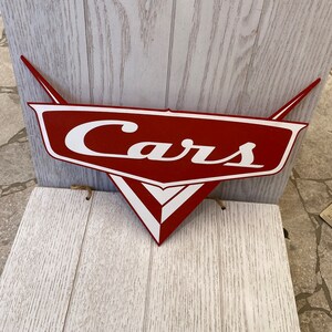 Cars Logo Wall Sign - Etsy