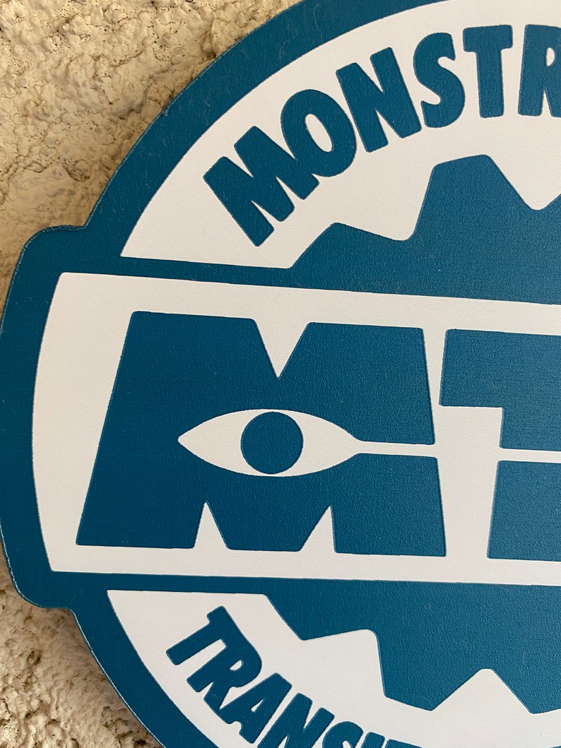 Monsters Inc Wall Sign | Etsy
