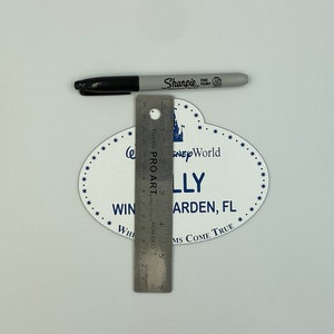 Cast Member Name Tag Badge Desk Sign Personalized - Etsy