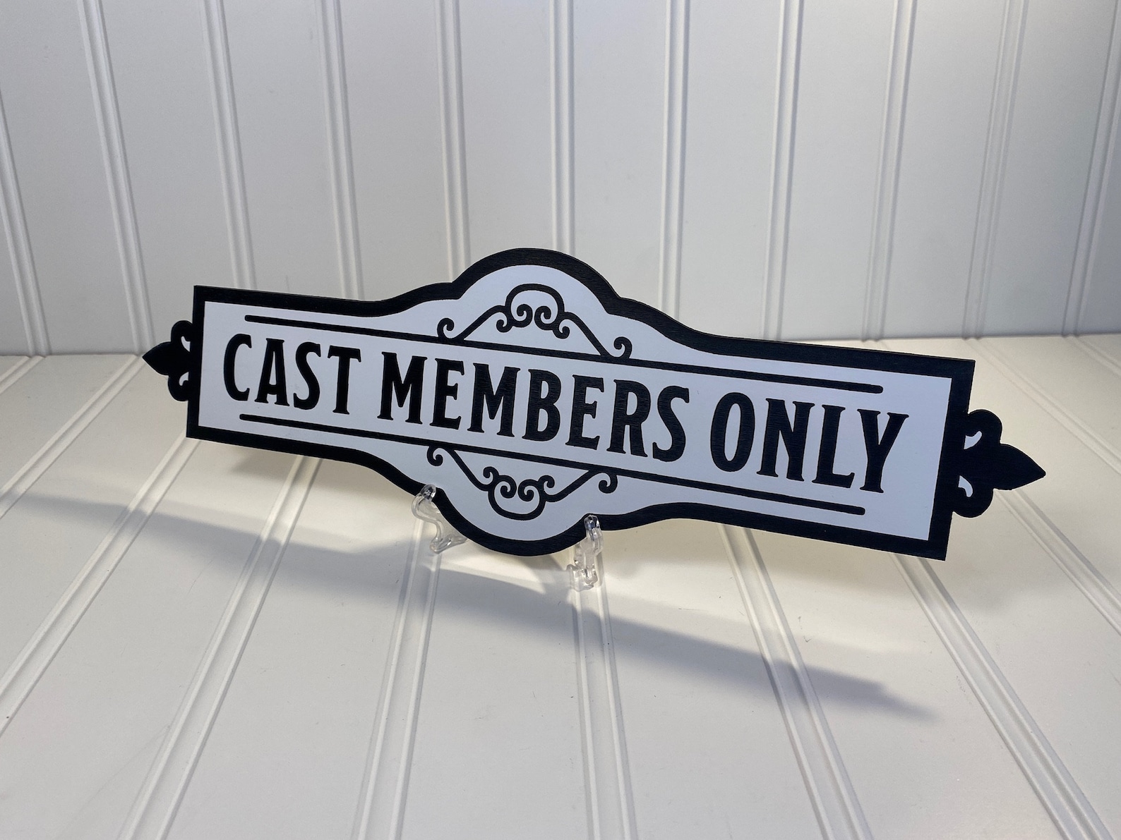 Cast Members Only Sign - Etsy