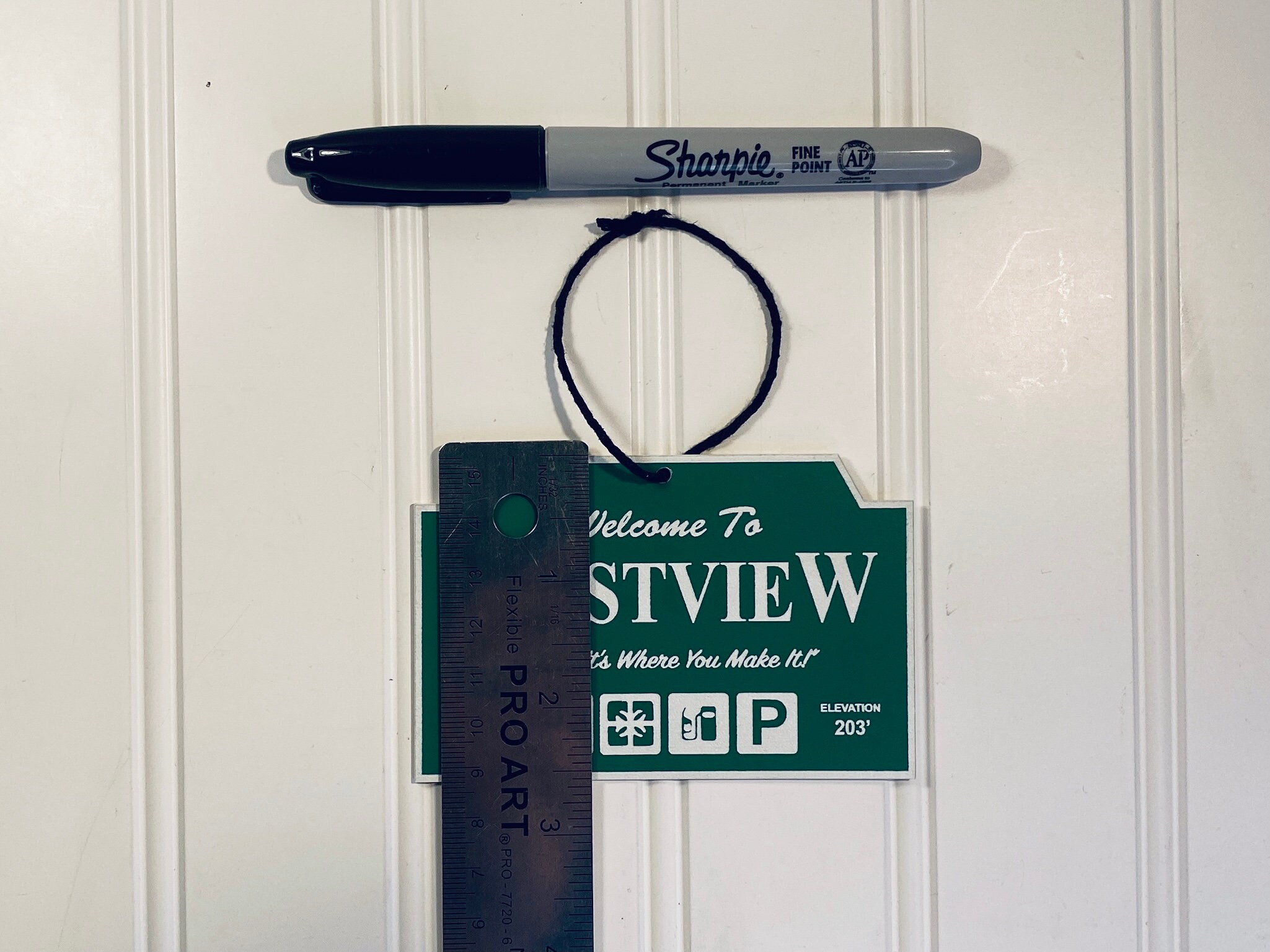 Wanda Vision Westview Sign Ornament - Etsy