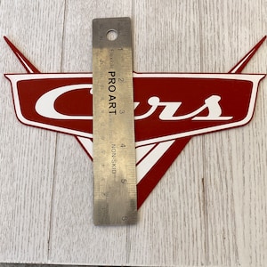 Cars Logo Wall Sign - Etsy