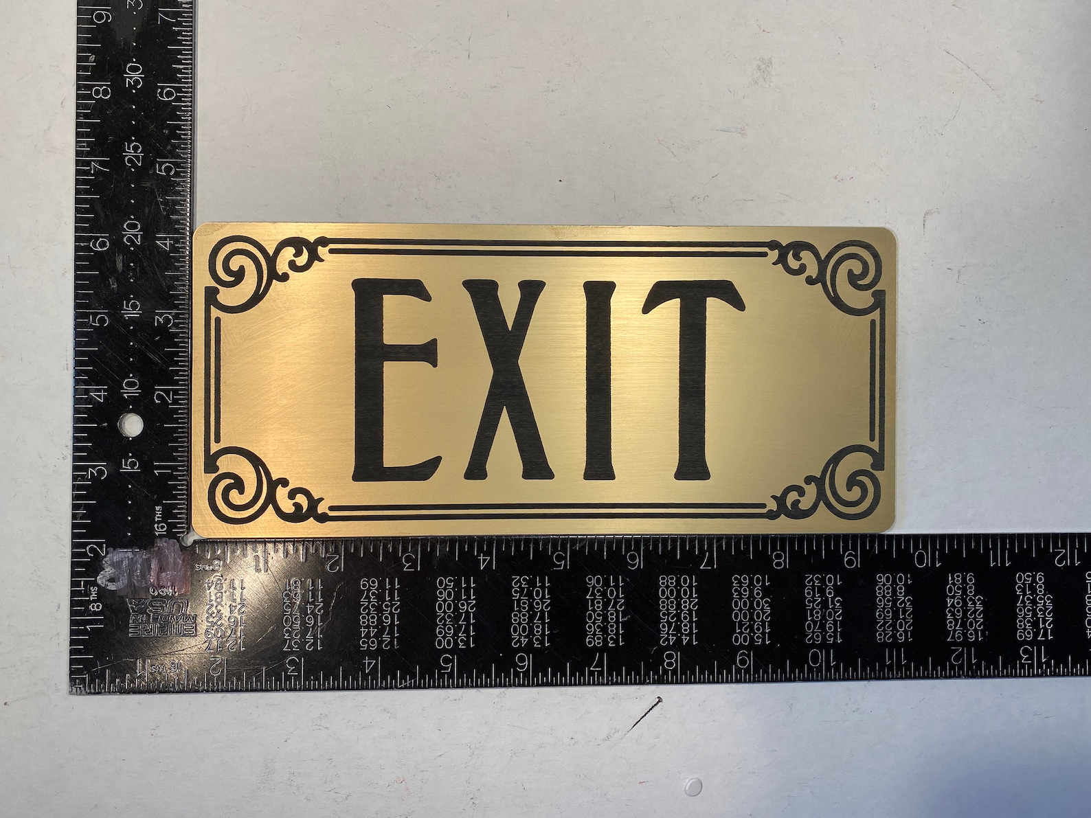 Exit Sign - Etsy