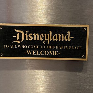 Disney Welcome Magnets - Etsy