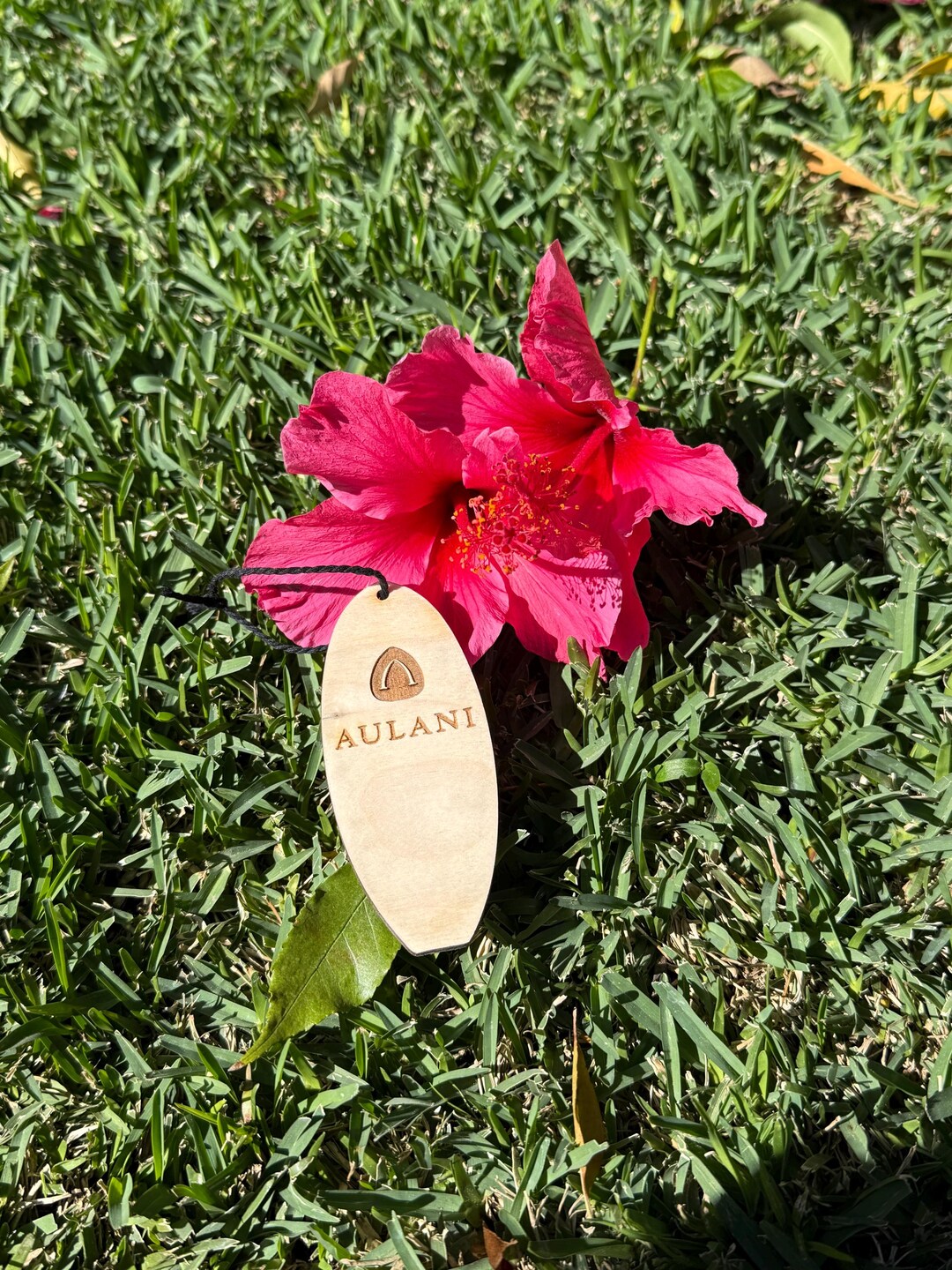 Personalized Aulani Surfboard Magnet – Engraved Wooden Hawaii Vacation ...