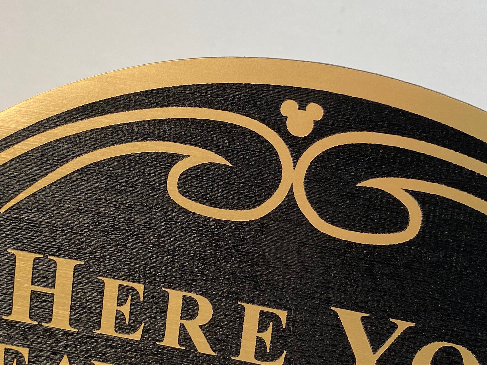 Walt Disney World Magic Kingdom Entrance Plaque - Etsy