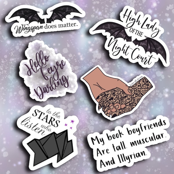 Acotar Stickers - Etsy