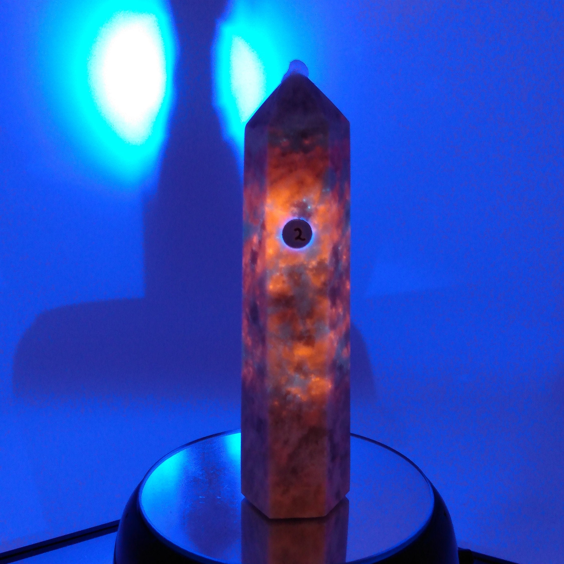 Home & Living Spirit Connection UV Reactive Hackmanite Towers Home ...