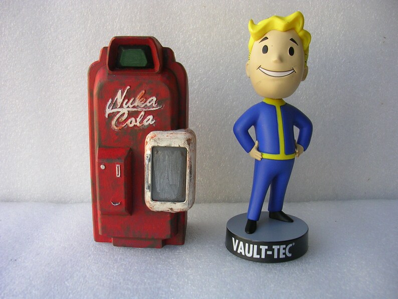 Fallout - Nuka Cola Vending Machine! (unpainted) - Etsy